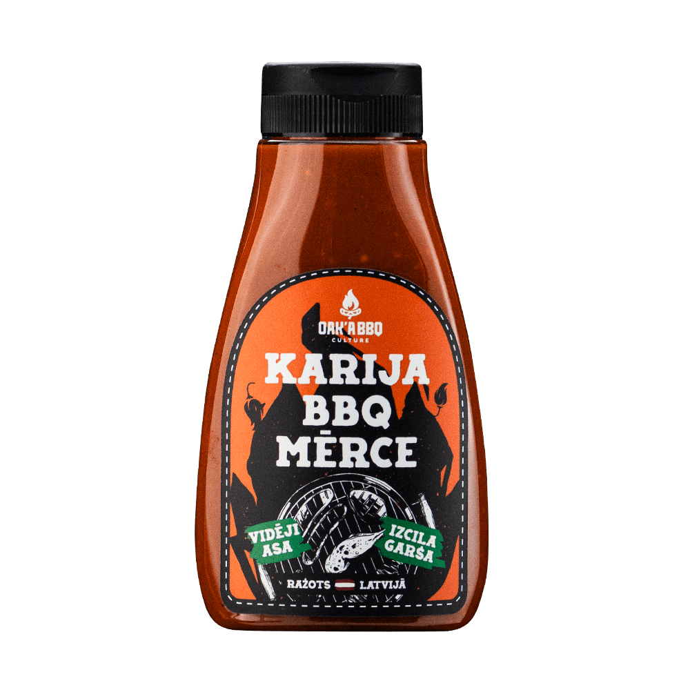 Karija BBQ mērce - Oak'A BBQ